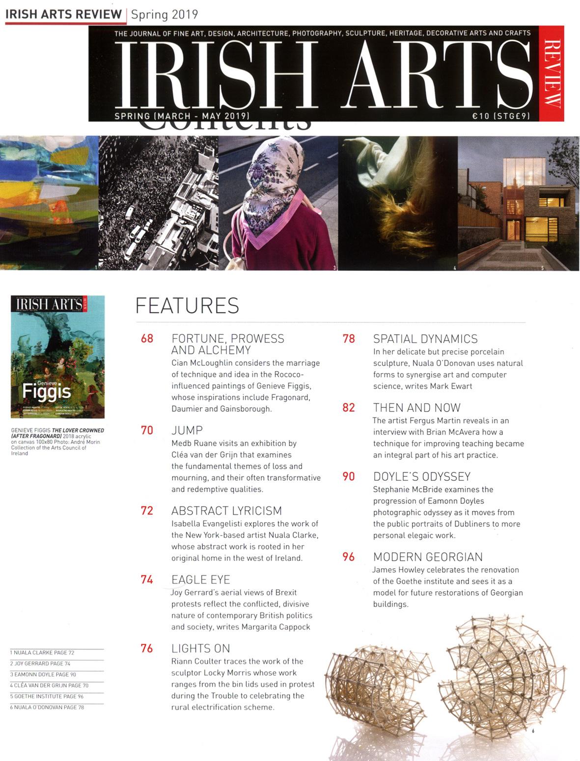 Irish Arts Review. Spring 2019 - Nuala Clarke