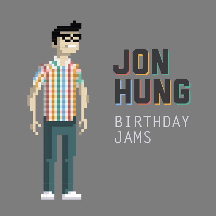 Pixel Jon CD Cover - Kari's Portfolio