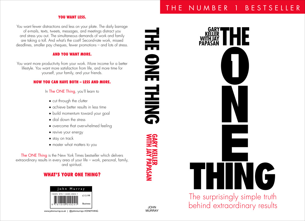 The One Thing | Keller & Papasan | Hodder and Stoughton - Naomi Clark ...