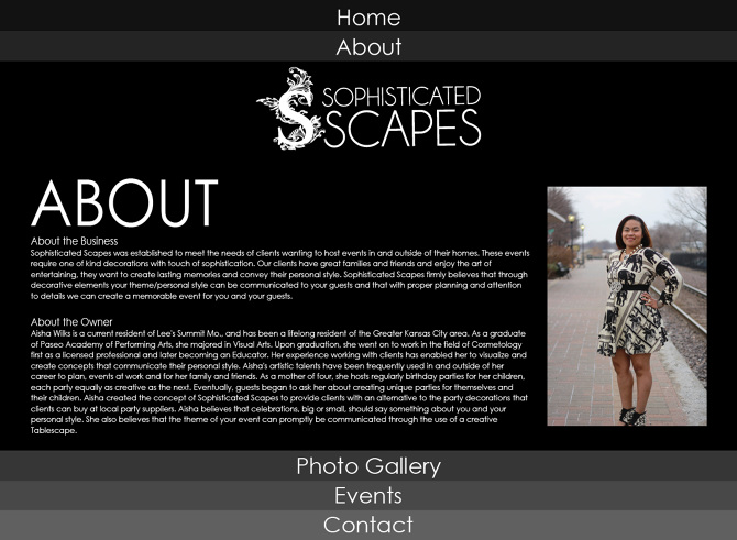 Sophisticated Scapes - Helen Harm