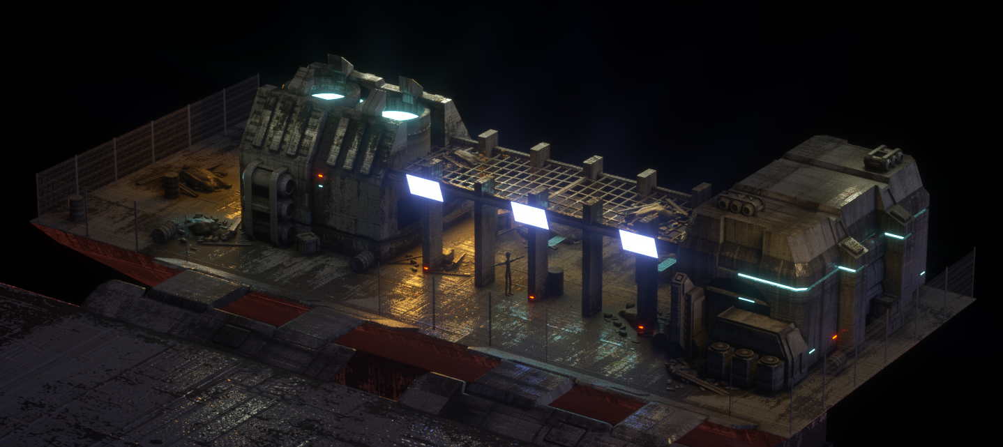 Blade Runner 2049 Cityscapes - Devin Earthman