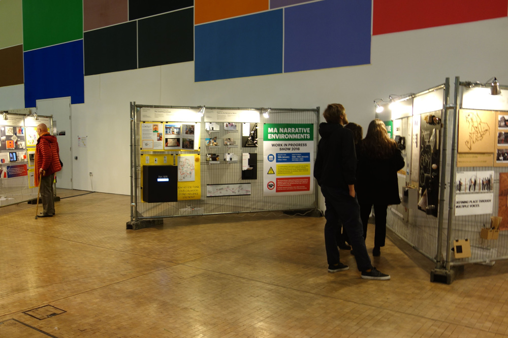 MA Narrative Environments Work in Progress show - mymamiko ...