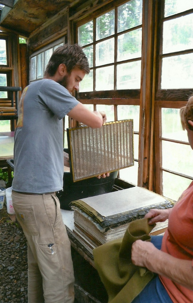 Papermaking - Old Way