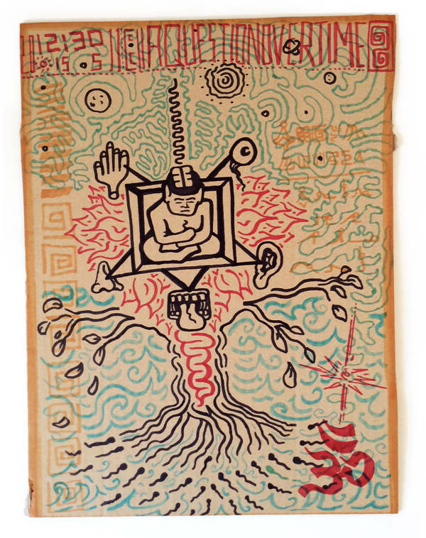 5 Senses - Cardboard Codex - Paper Pen & Twigs