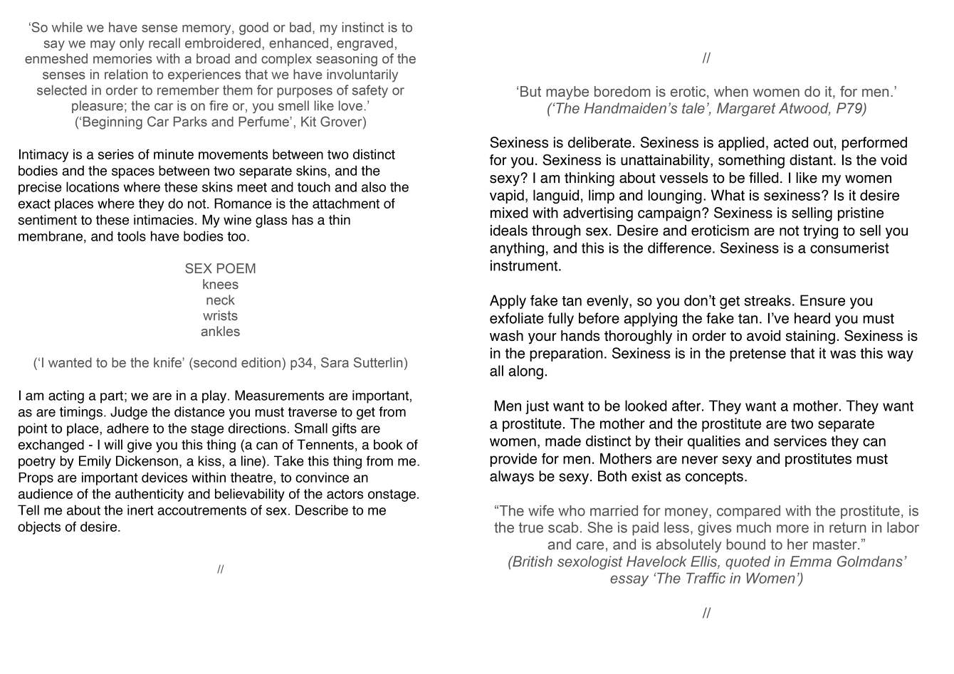 Romantic Viscosity (Publication) - Caitlyn Main