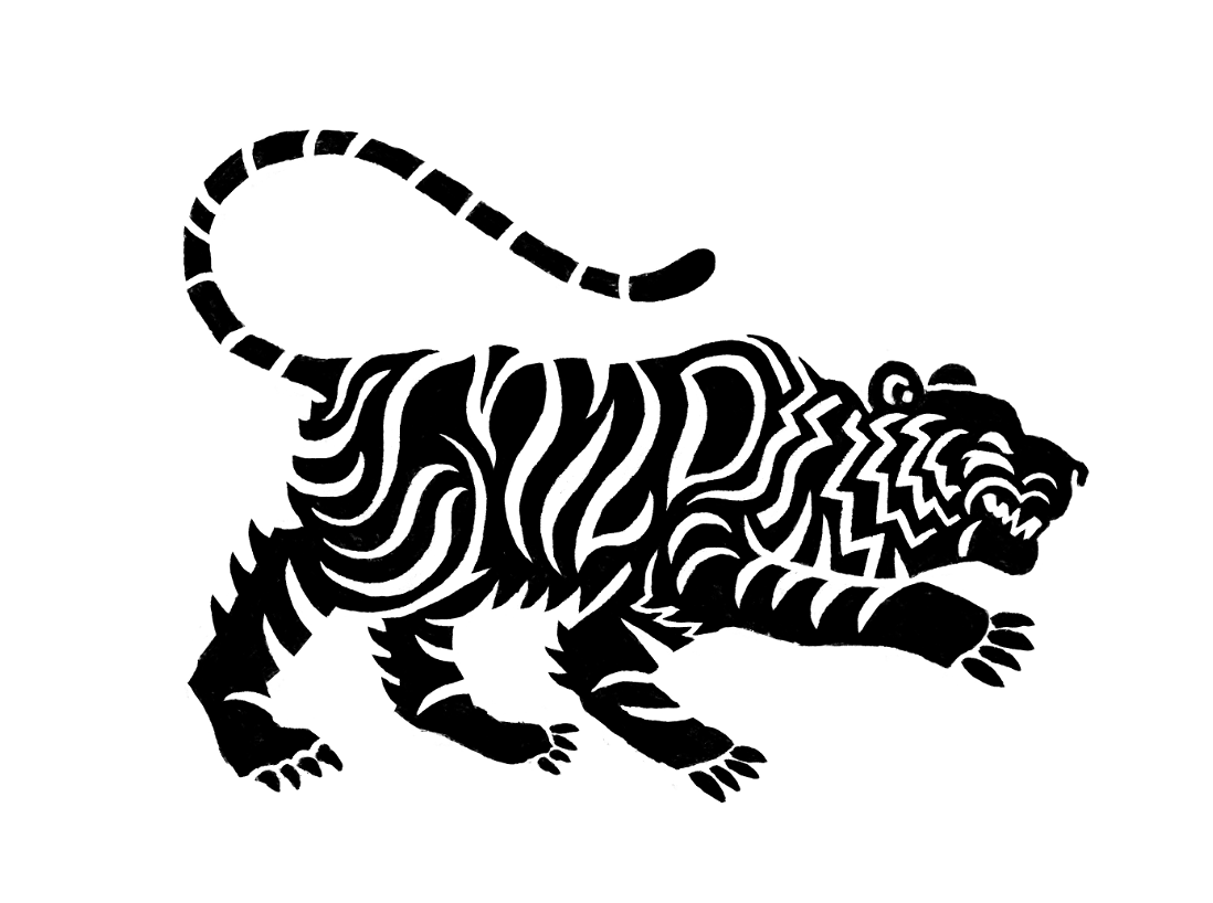 Mild Tiger Tiger Stripe Logo - Jason Ludtke