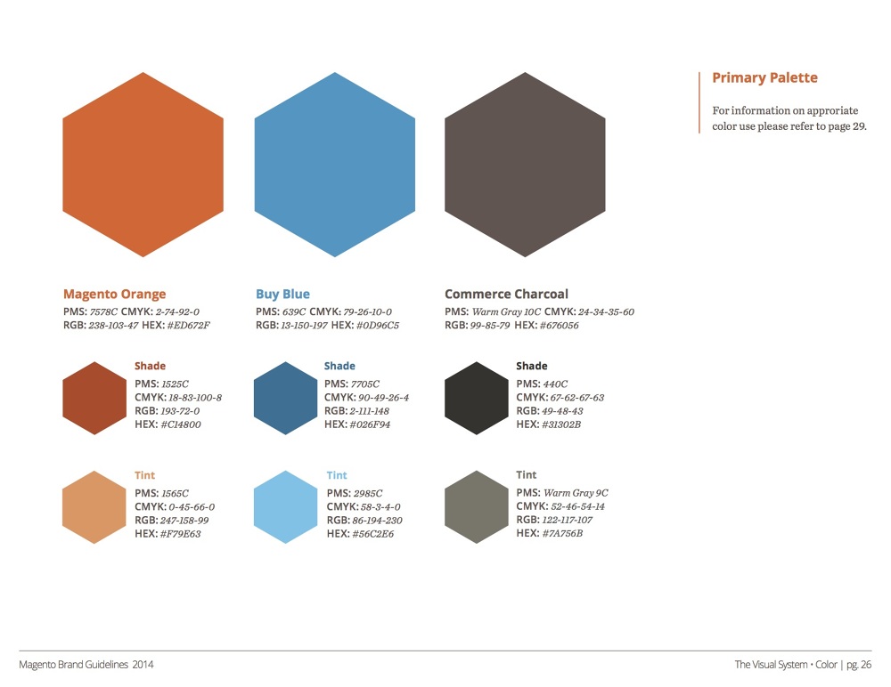 Magento Brand Guidelines - Magento Creative Team