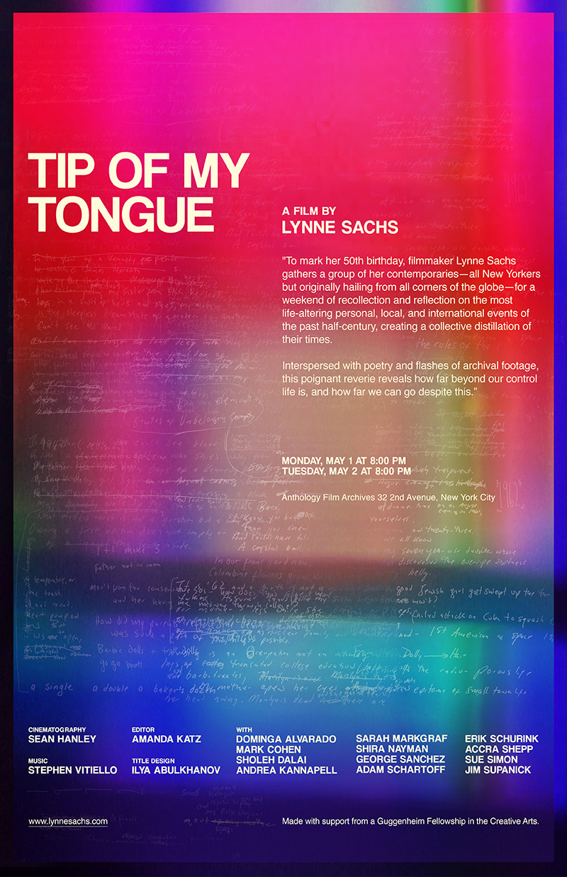 Posters for Tip of My Tongue - Ilya V. Abulkhanov