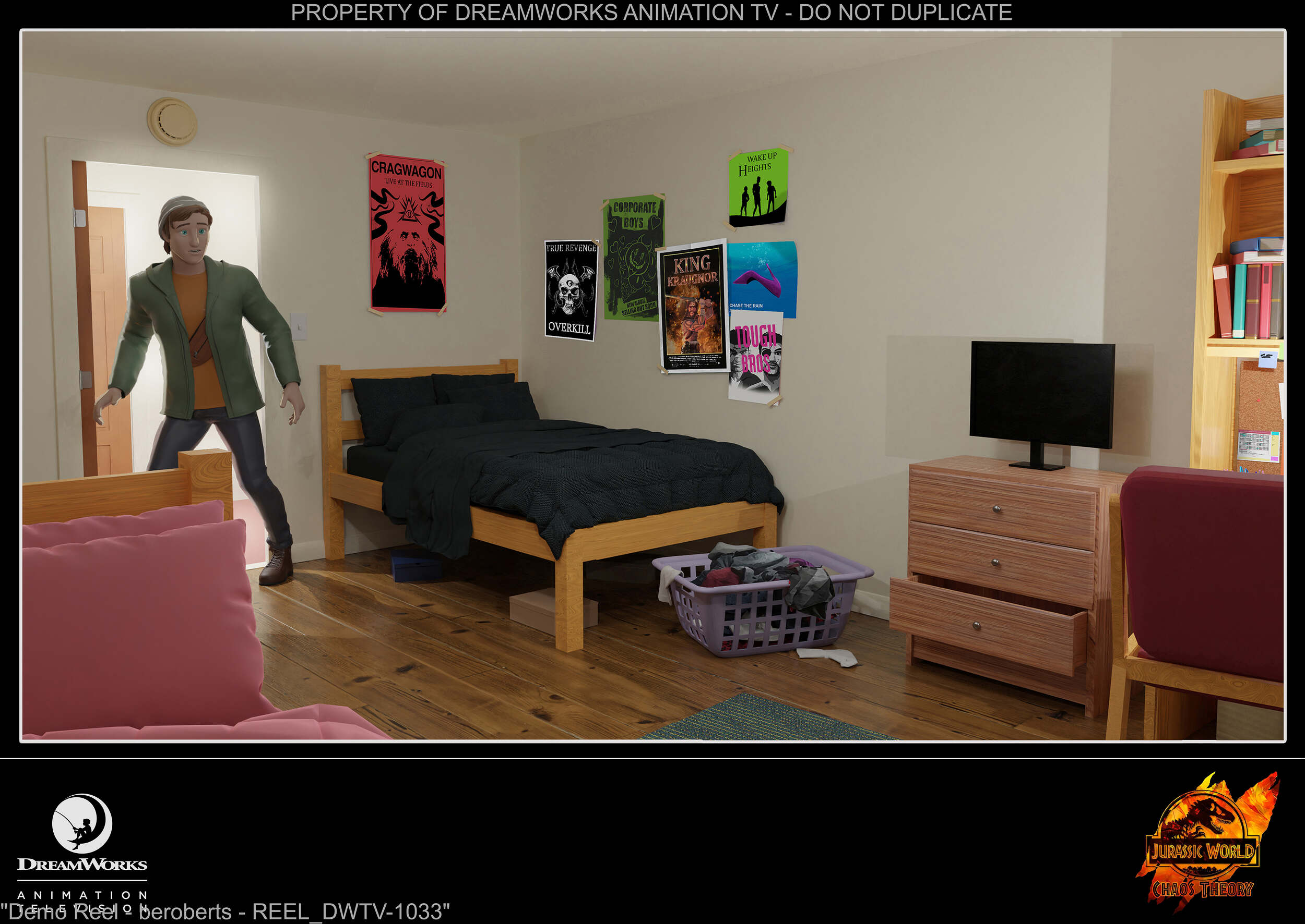 Jurassic World: Chaos Theory - Ben's College Dorm - Brandon Roberts ...