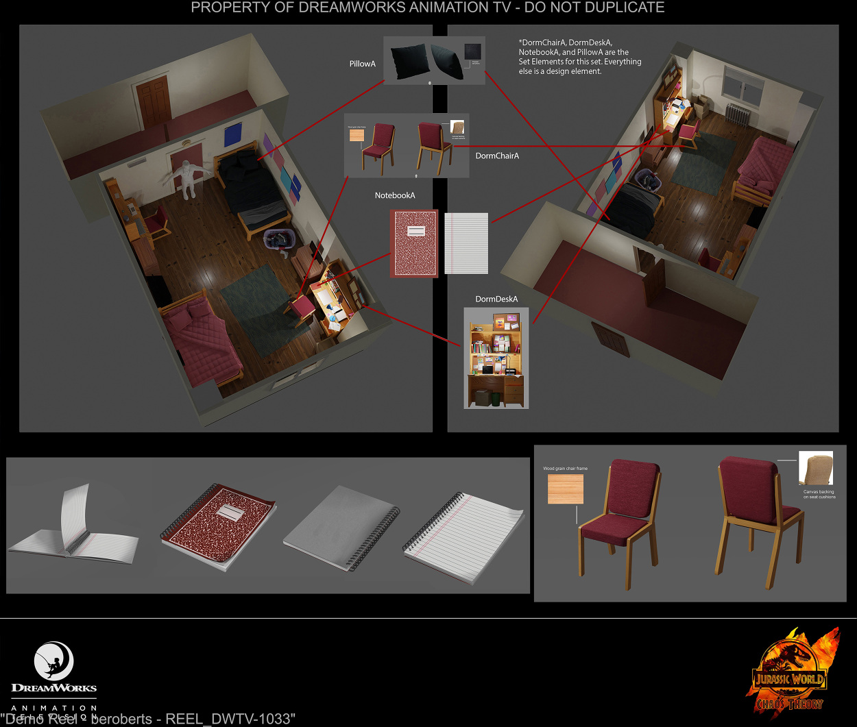 Jurassic World: Chaos Theory - Ben's College Dorm - Brandon Roberts ...