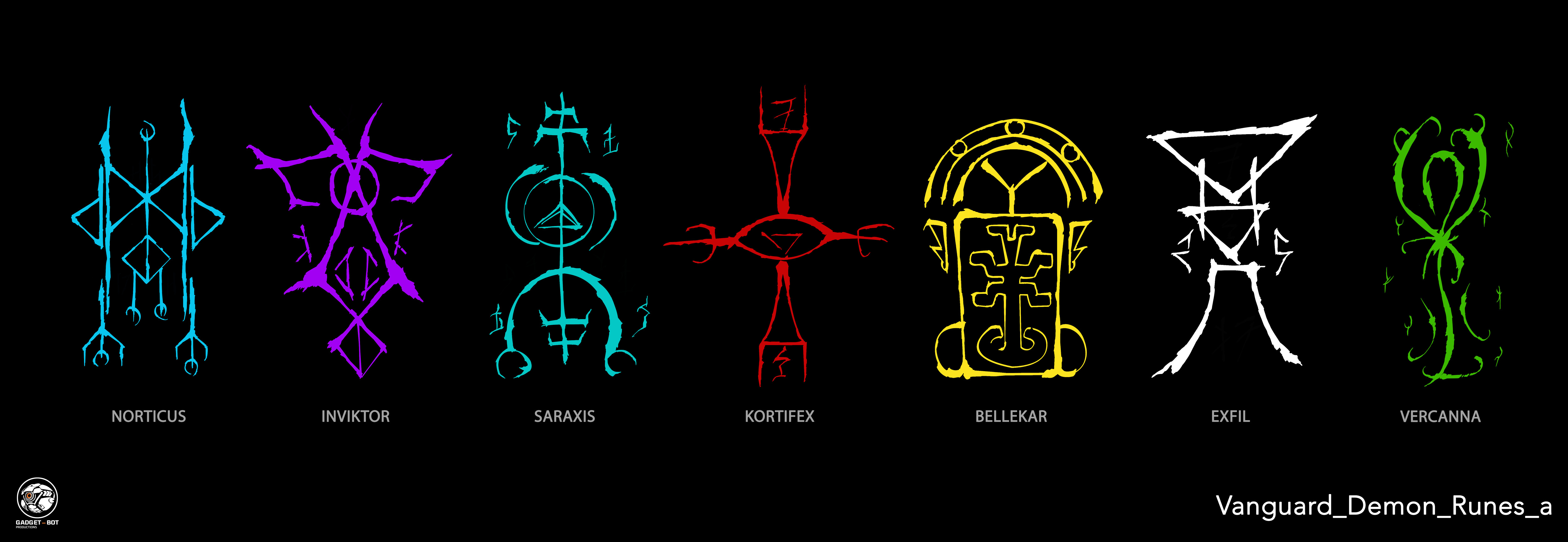 Call of Duty Vanguard: Demonic Rune Design - Brandon Roberts Concept ...