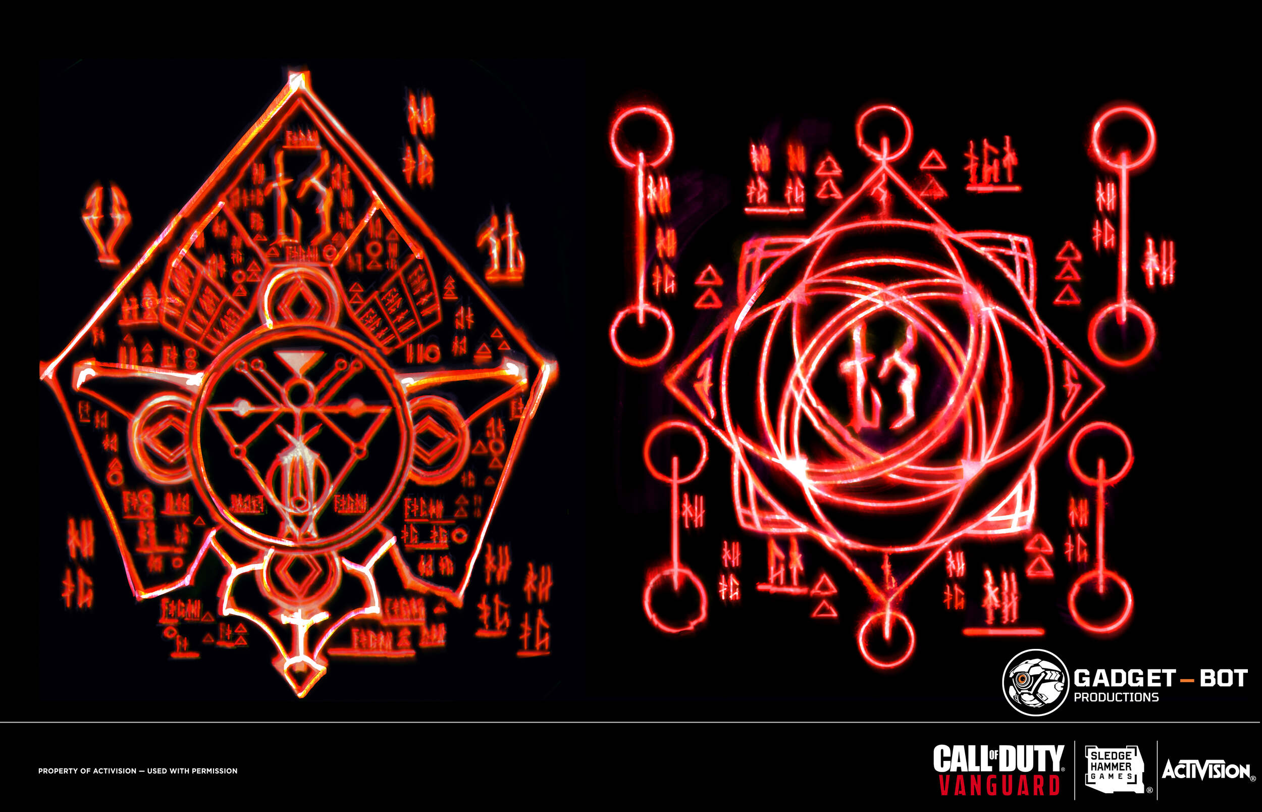 Call of Duty Vanguard: Demonic Rune Design - Brandon Roberts Concept ...