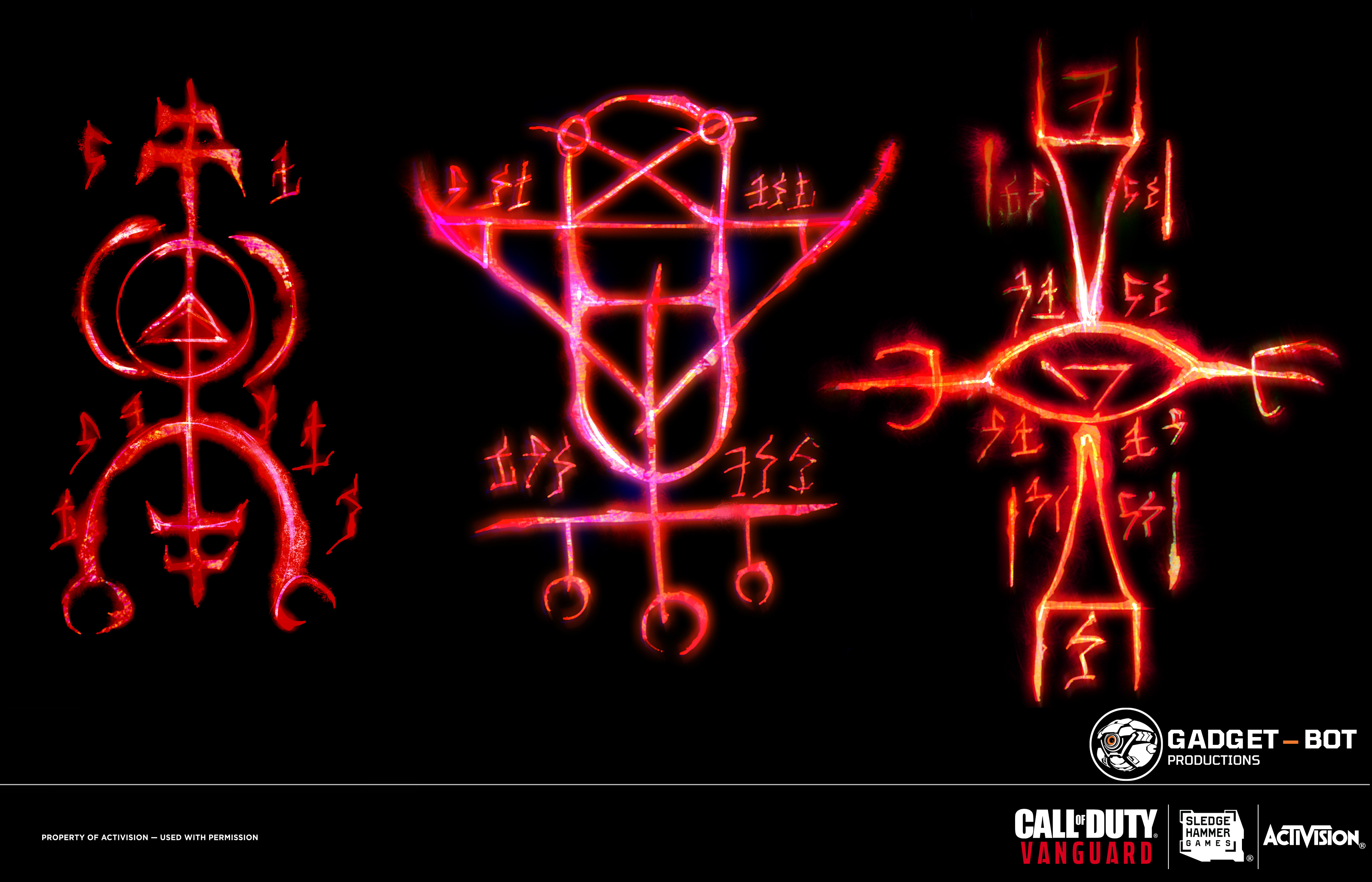 Call of Duty Vanguard: Demonic Rune Design - Brandon Roberts Concept ...
