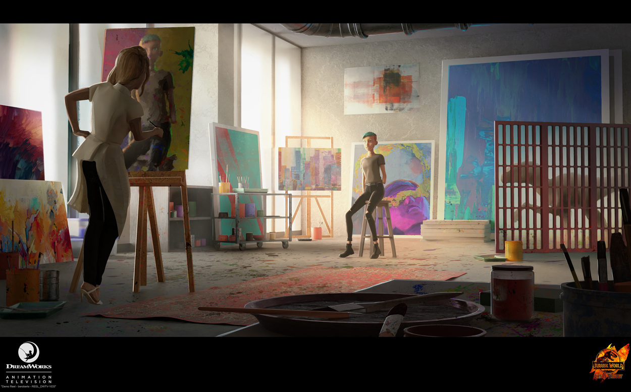 Jurassic World : Chaos Theory - Season 2 - Keyframe - Face to face with ...