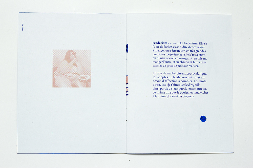 Feederism Zine - valérie darveau
