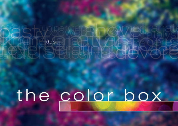 The Color Box, dust - John Brooks Gray