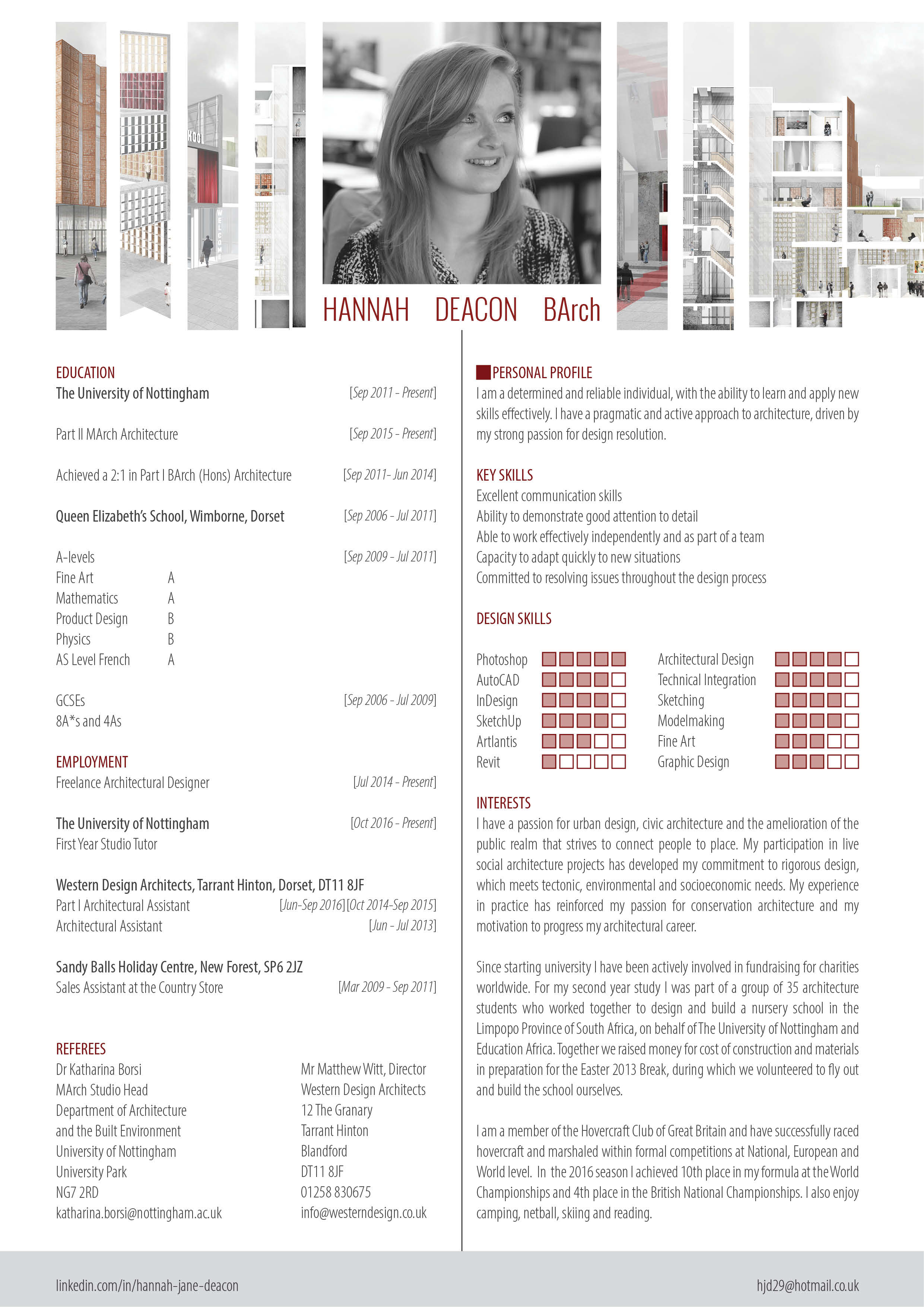 HANNAH DEACON_ARCHITECTURAL DESIGNER - Hannah Deacon