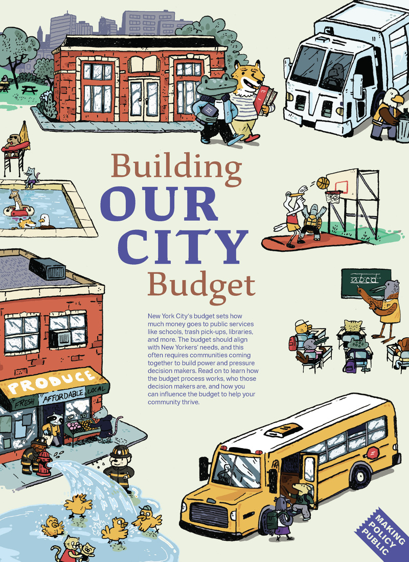 Building Our City Budget - Noah Jodice - Illustration | Design | Animation