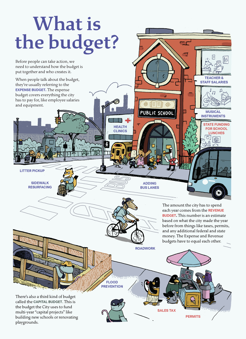 Building Our City Budget - Noah Jodice - Illustration | Design | Animation