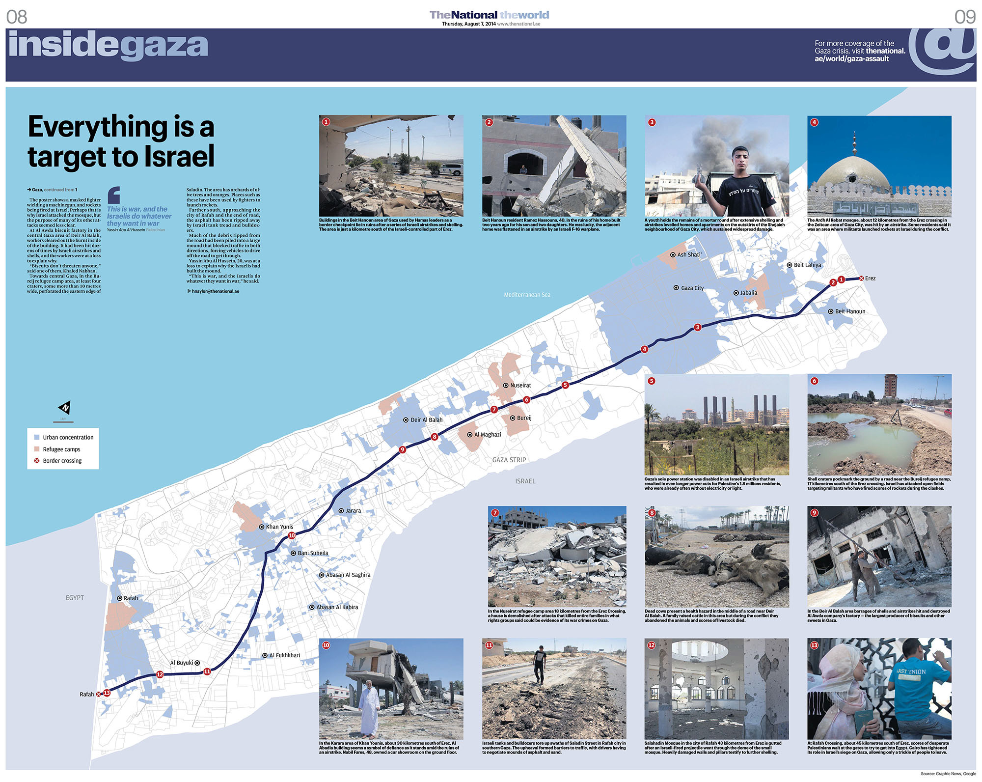 The National: print infographics - hu: graphic