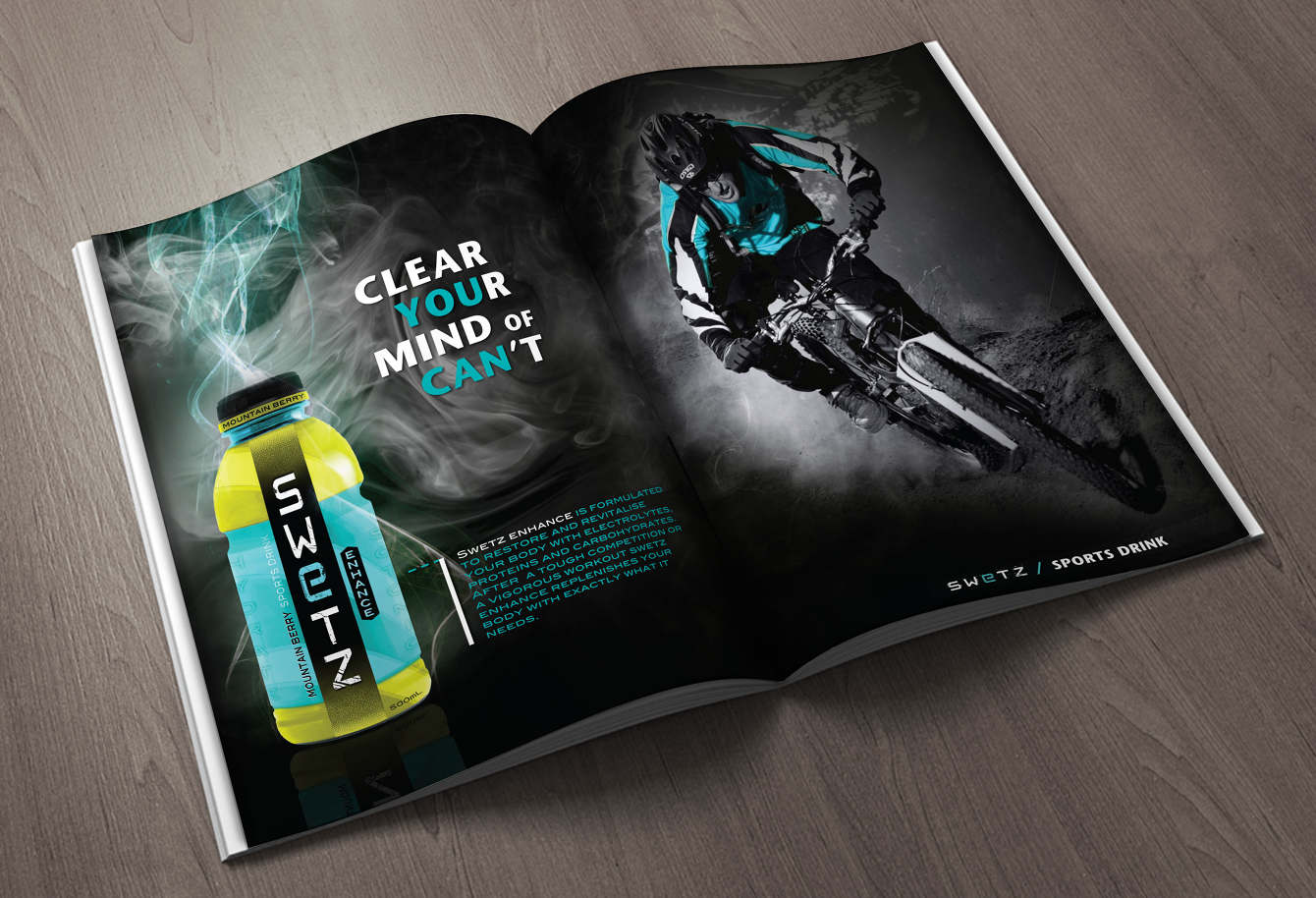 Sports Drink | Ad Campaign Concept - Graphic Design Portfolio