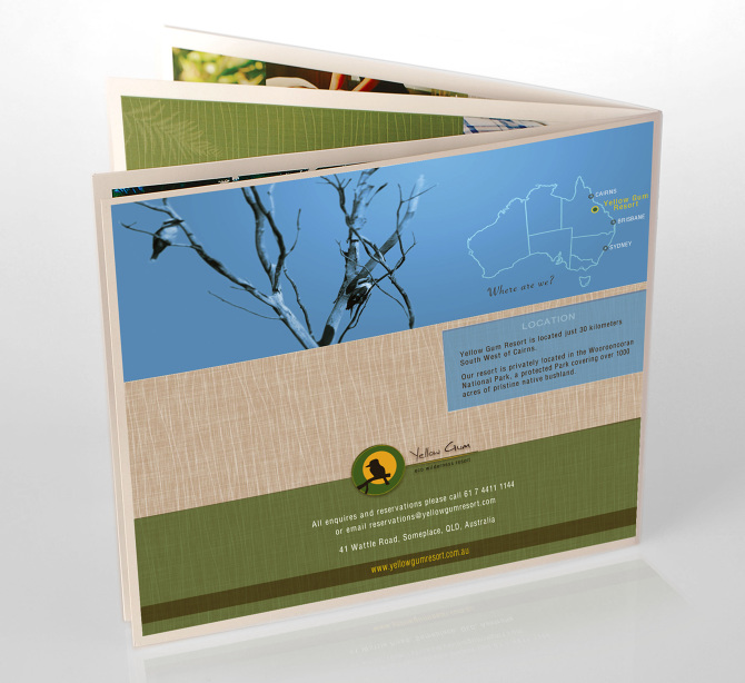 Eco Tourism Brochure - Graphic Design Portfolio