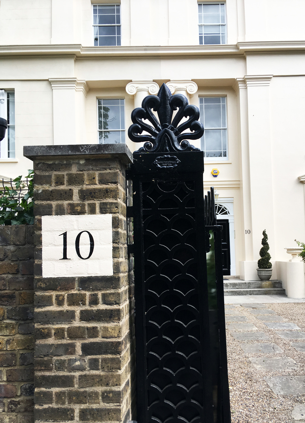 Regents Park Numerals - Rayment Signs