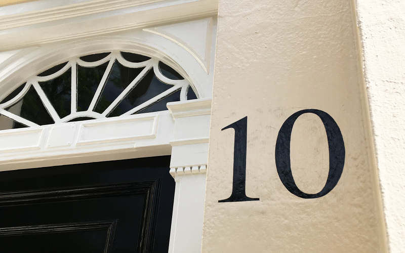 Regents Park Numerals - Rayment Signs