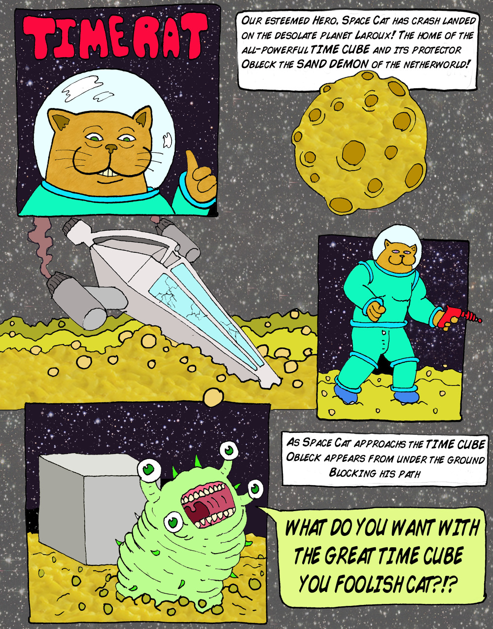 Space Cat: Time Rat - Ennuian.com