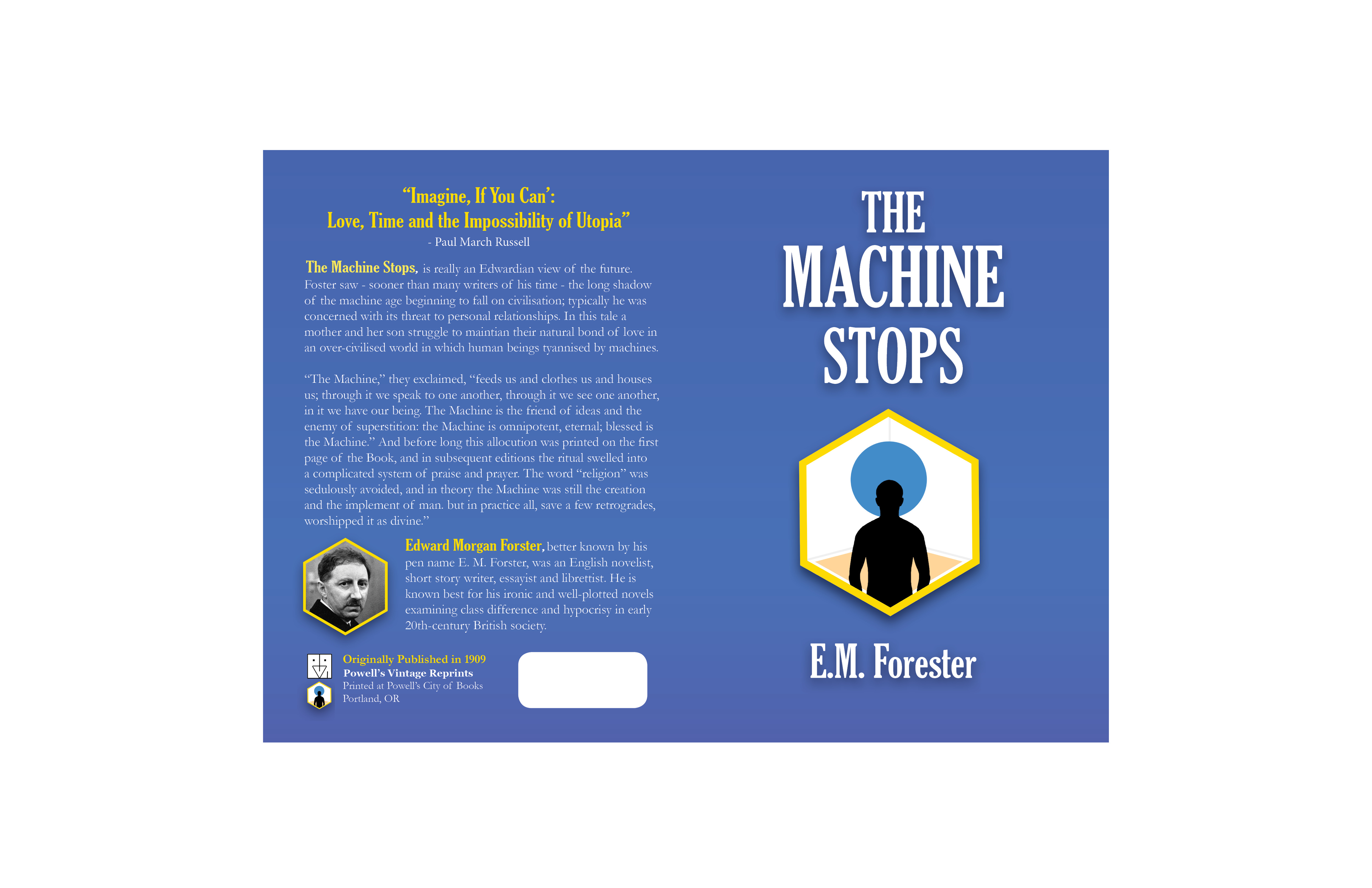 The Machine Stops Book Cover - Ennuian.com