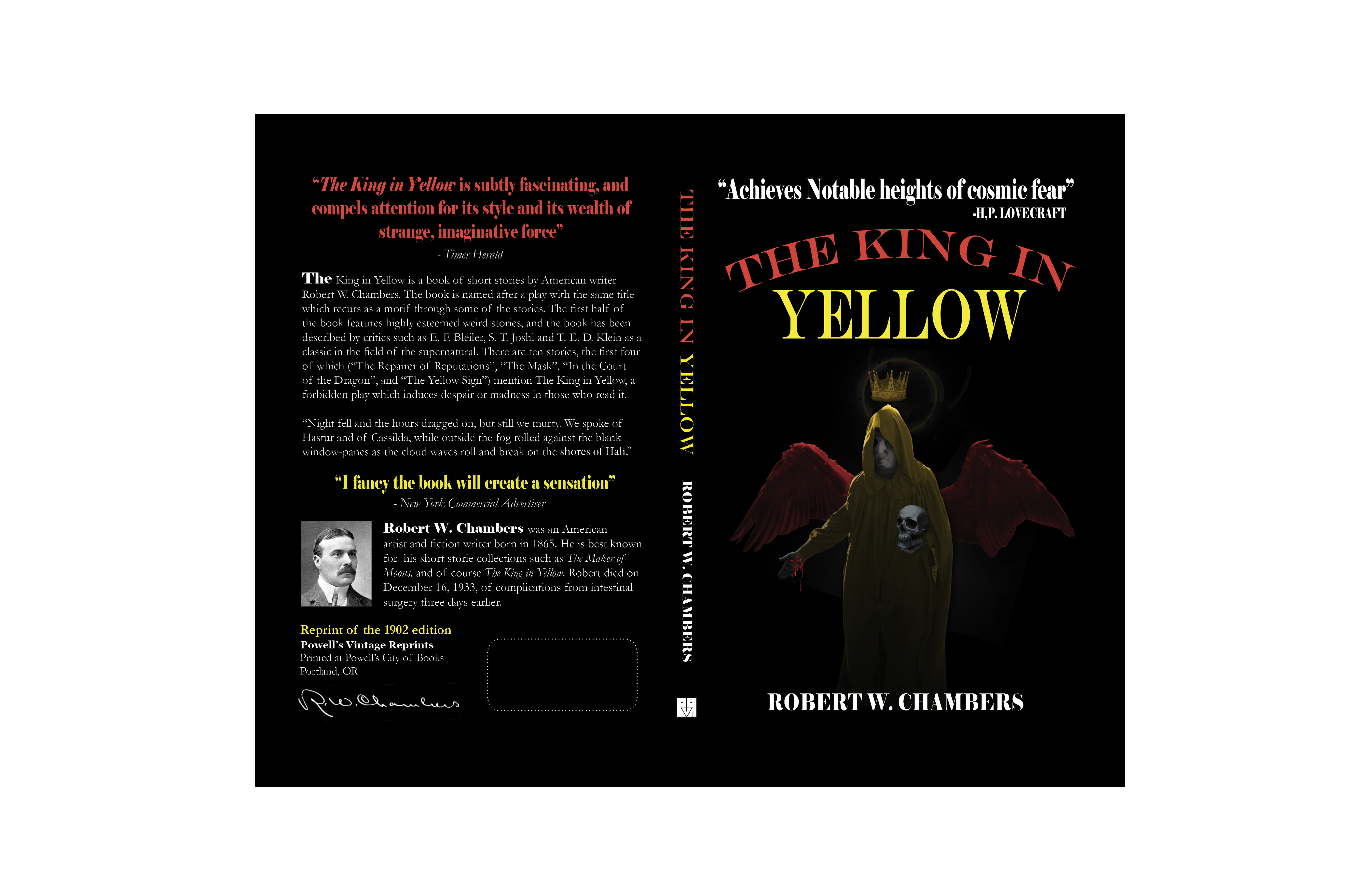 The King In Yellow Book Cover - Ennuian.com