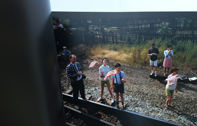 RFK Funeral Train Book - Hugh Tarpey Design