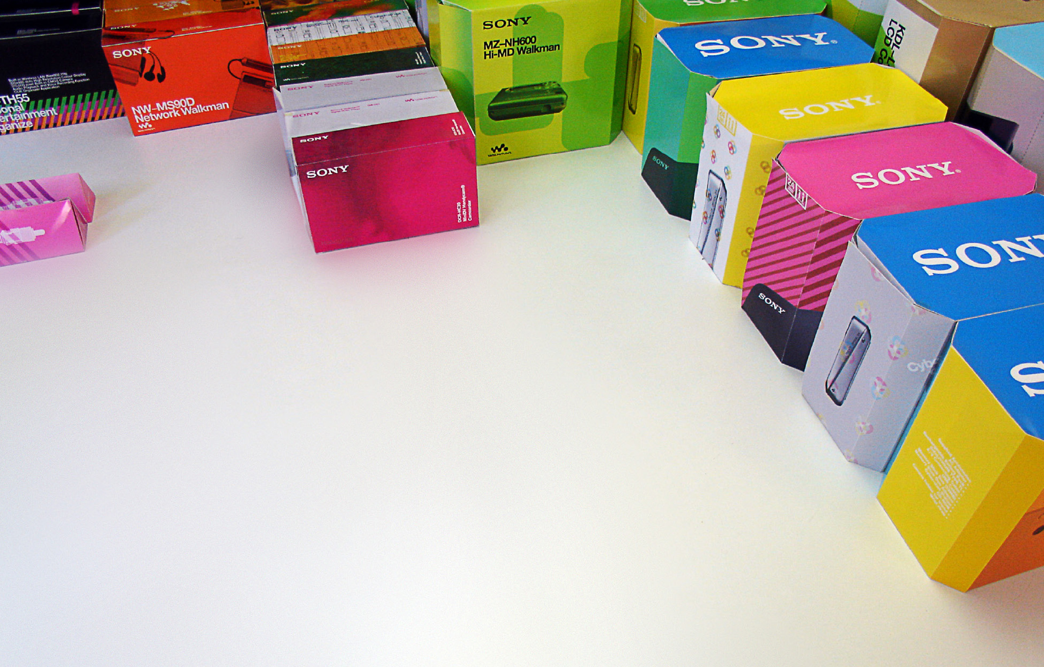 Sony Packaging - Hugh Tarpey Design