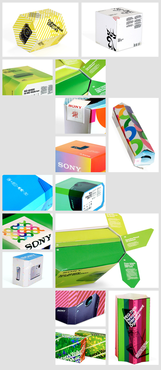 Sony Packaging - Hugh Tarpey Design