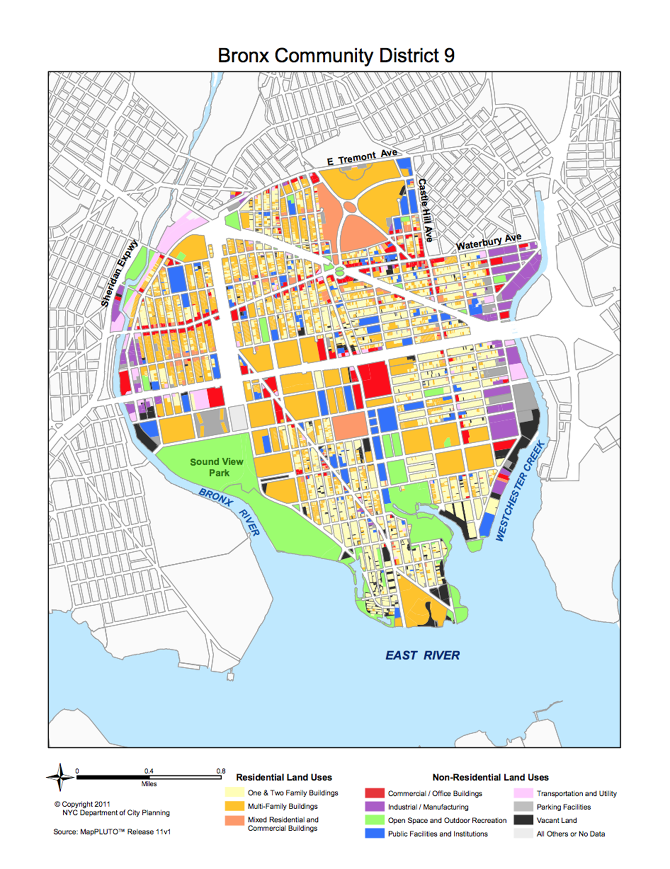 Quantitative Representation of Bronx District 9 - The Public Health Lens