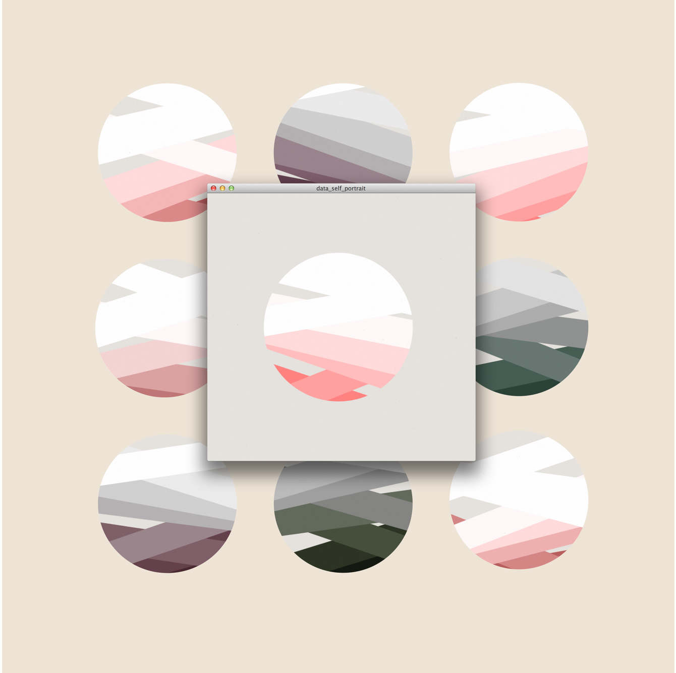 Data Self-portrait - Giselle