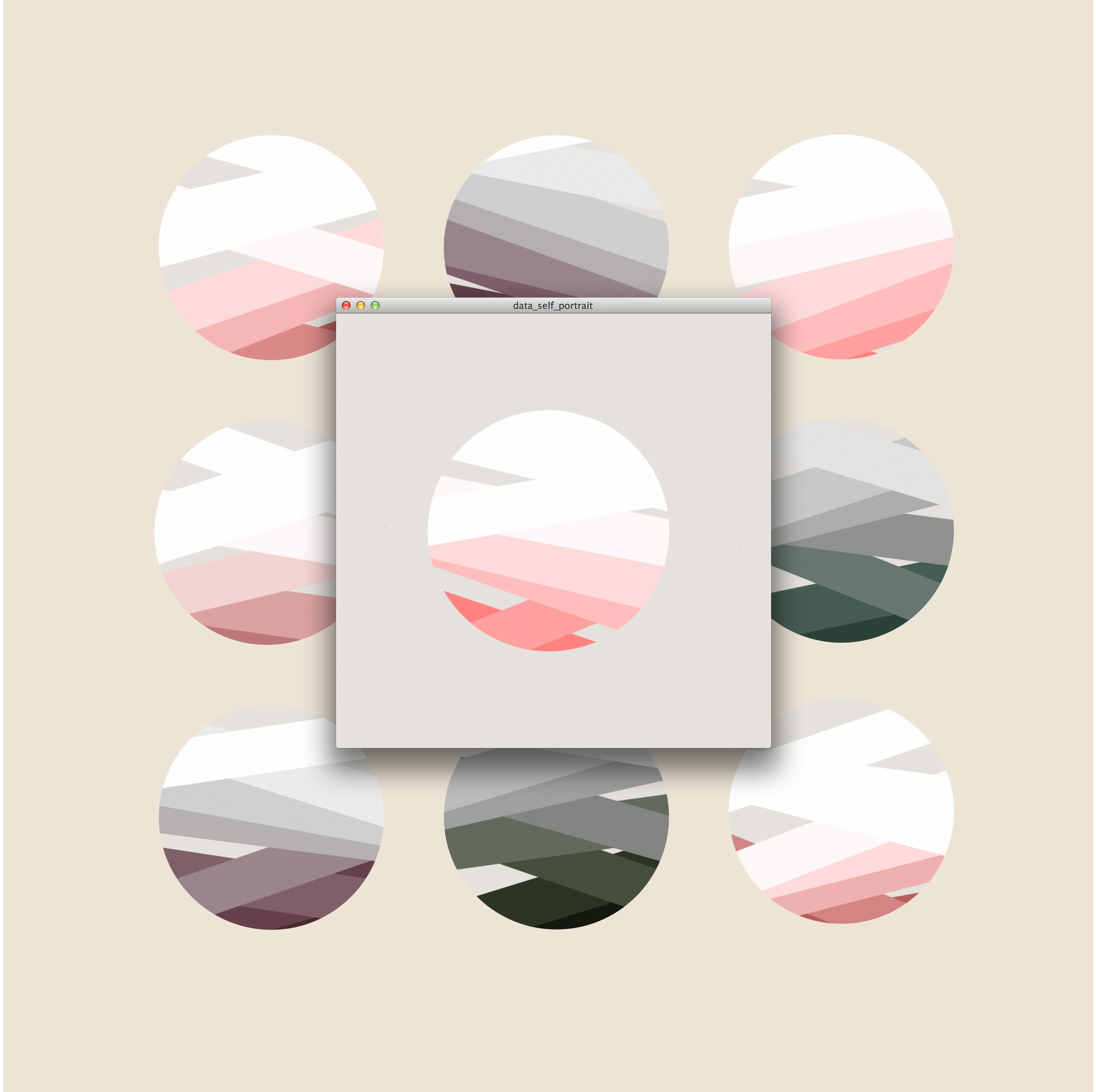 Data Self-portrait - Giselle