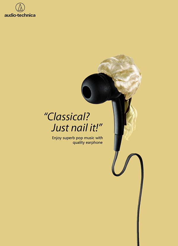 Earphone Advertisement - Giselle
