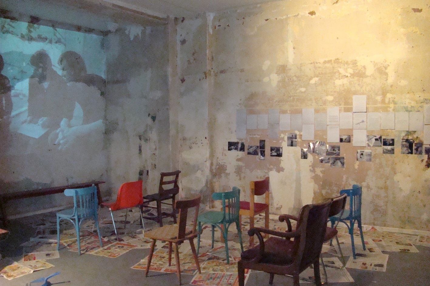 Prelude Paul Thek in Process - another vacant space.