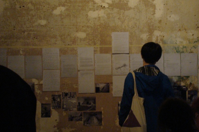 Prelude Paul Thek in Process - another vacant space.