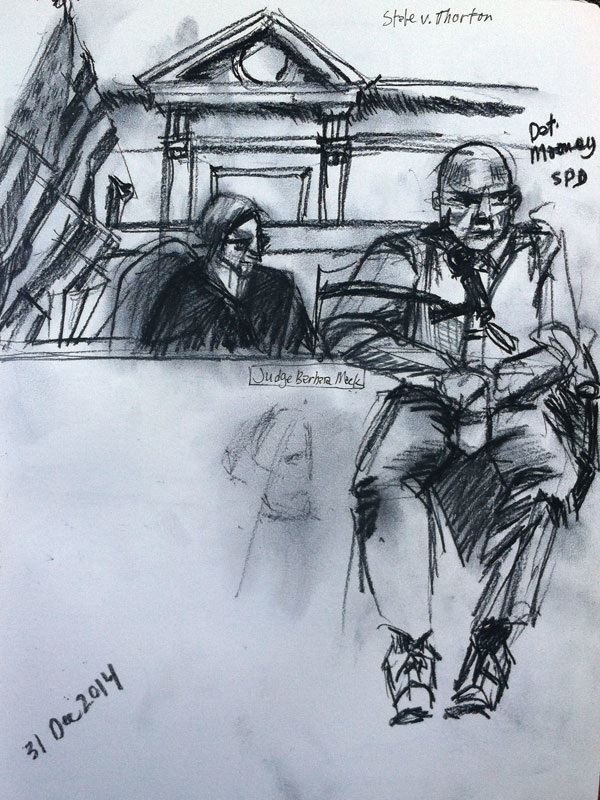 courtroom sketching - studio6other