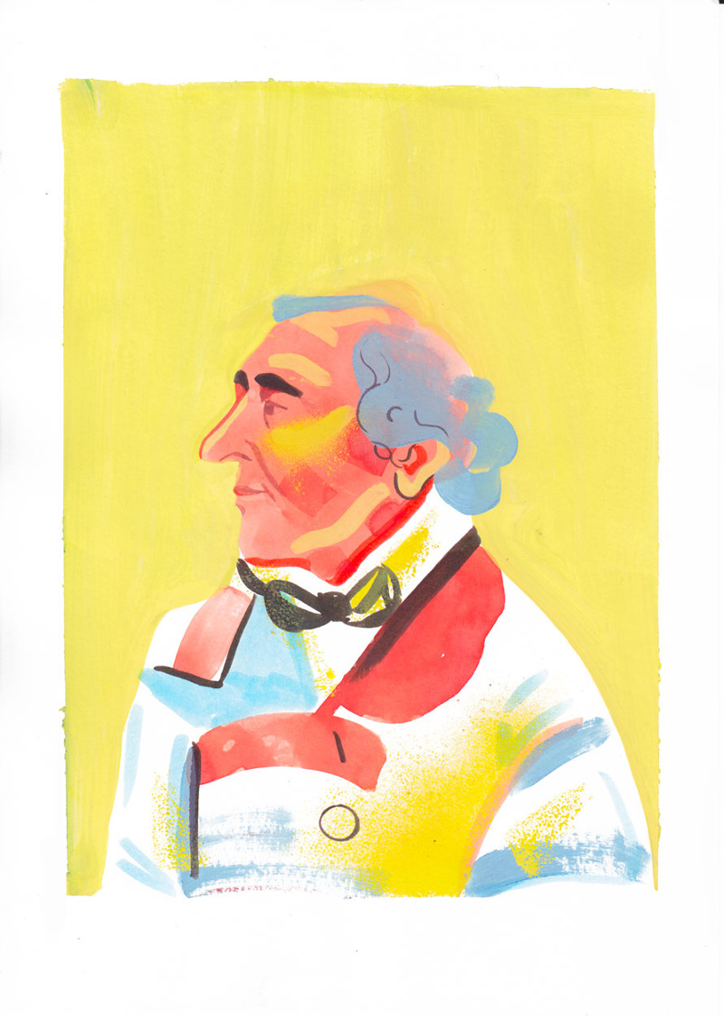 Hans Christian Andersen in 3 portraits - Be Beluga