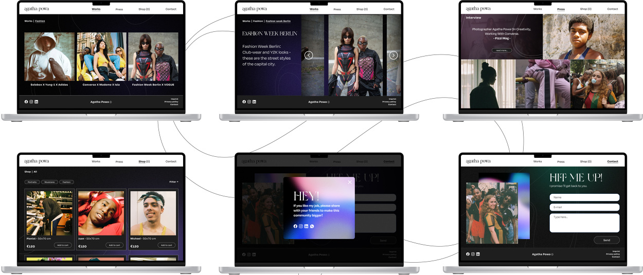 AGATHA POWA'S WEBSITE - Javiera Yáñez