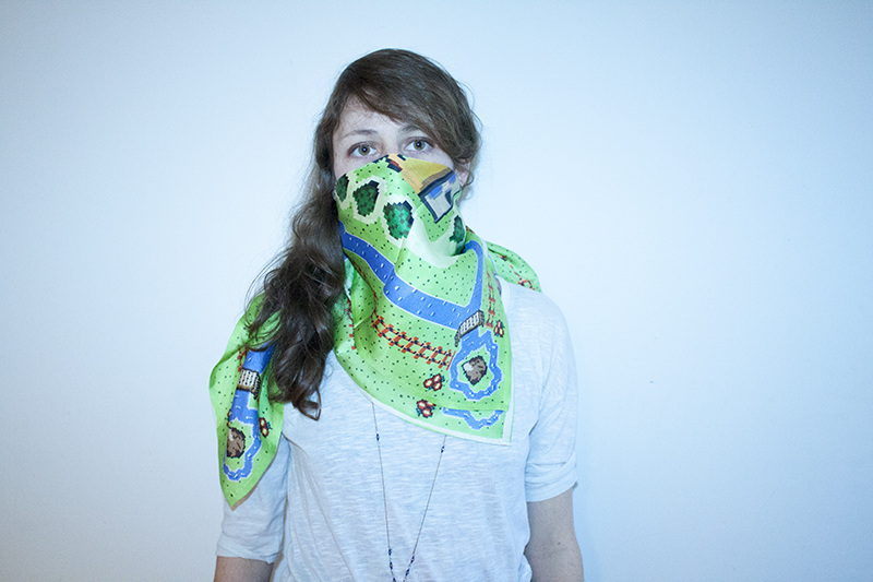 Pixel Scarves - Théo Mongourdin