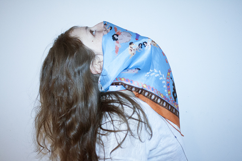 Pixel Scarves - Théo Mongourdin