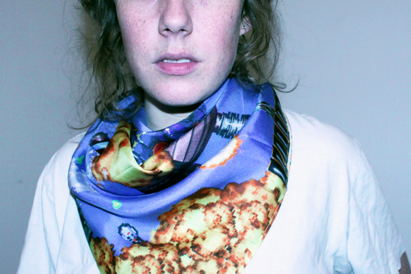 Pixel Scarves - Théo Mongourdin
