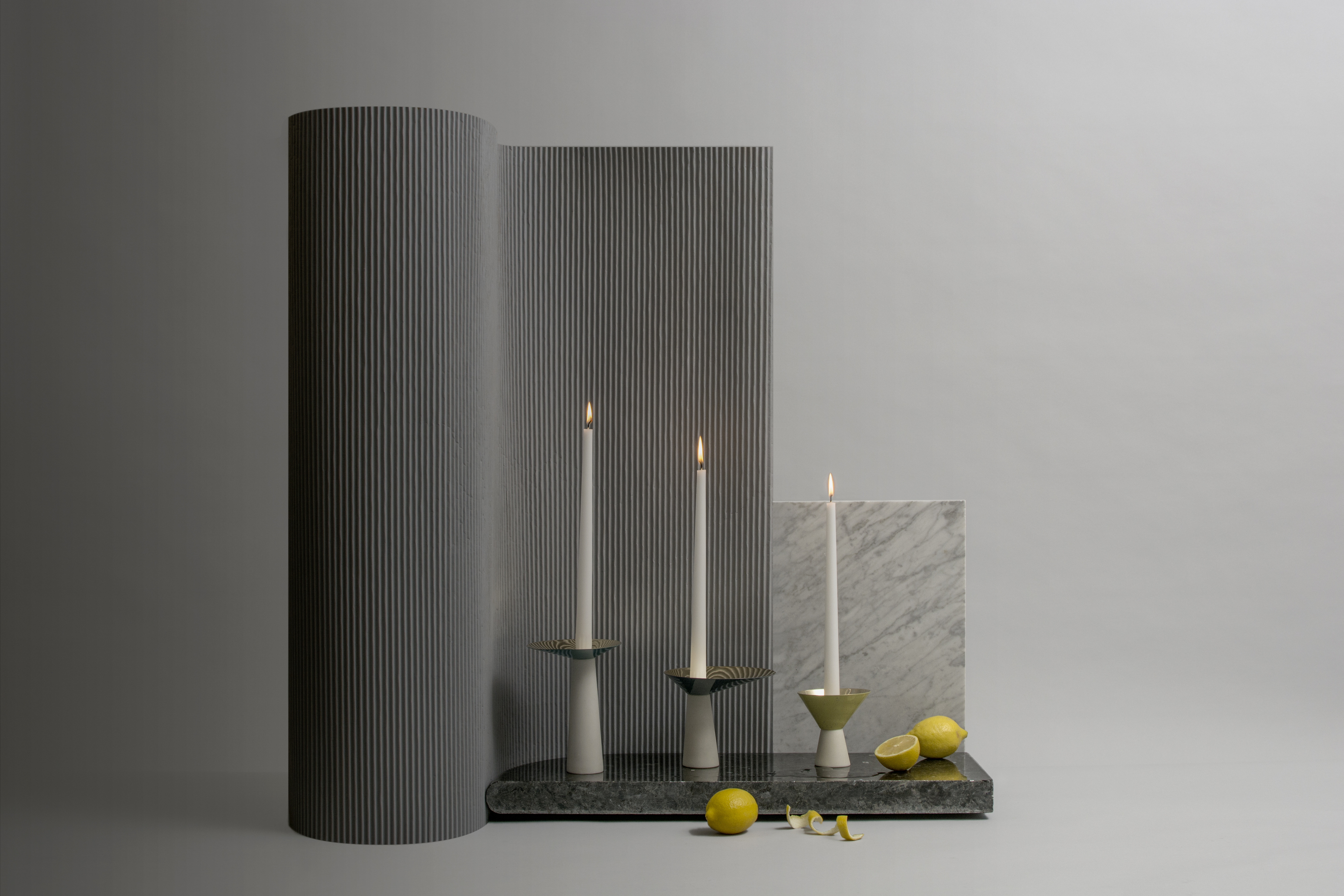 Asymmetrical Candle Holder - 2014 - Lukas Peet Design