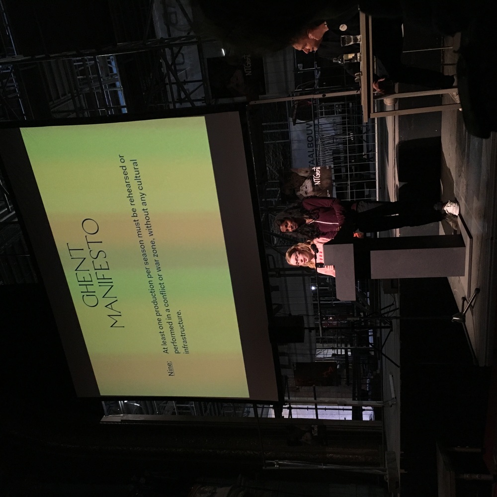 NTGent/Milo Rau - Benjamin Hickethier Visual Communication Research