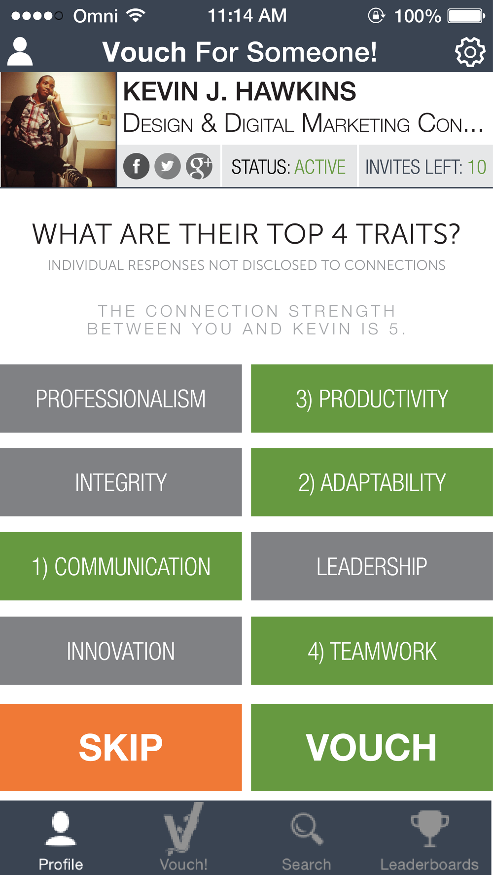 Vouched App: Automated Reference & Testimonial Collection - Kevin ...