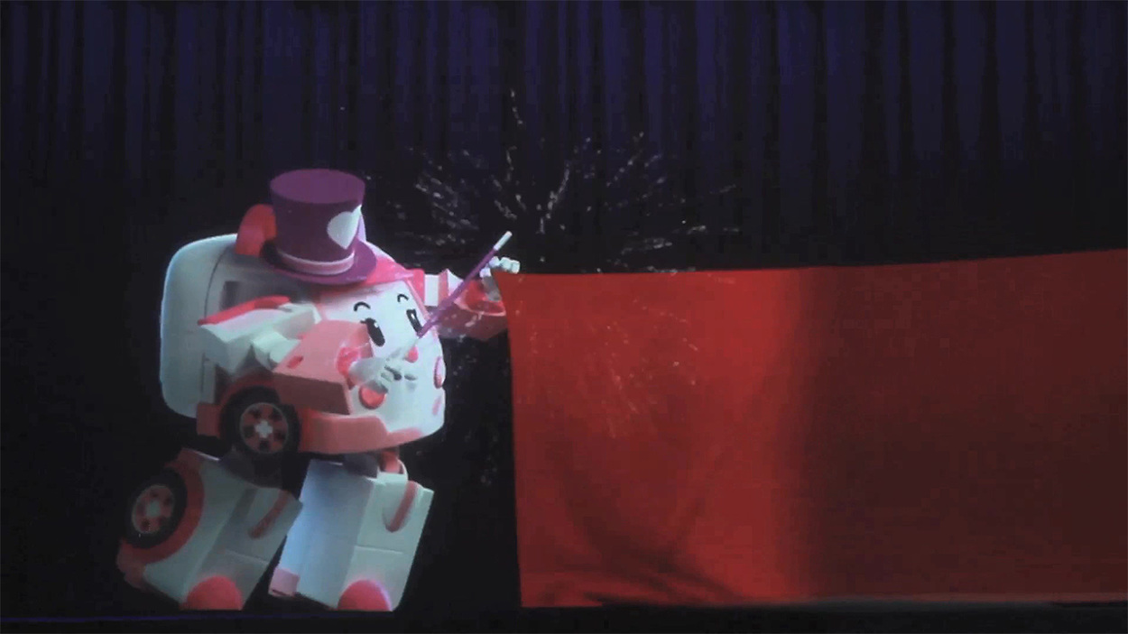 Robocar Poli Hologram Show - The Better Lab